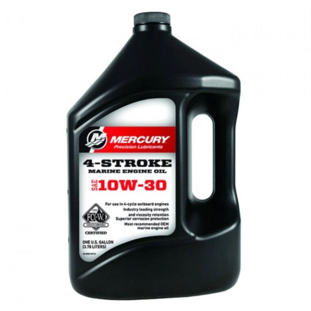 10W30 FULL SYNTHETIC 4L - Motorolie Mercury / Mariner - Båd og Motor A/S